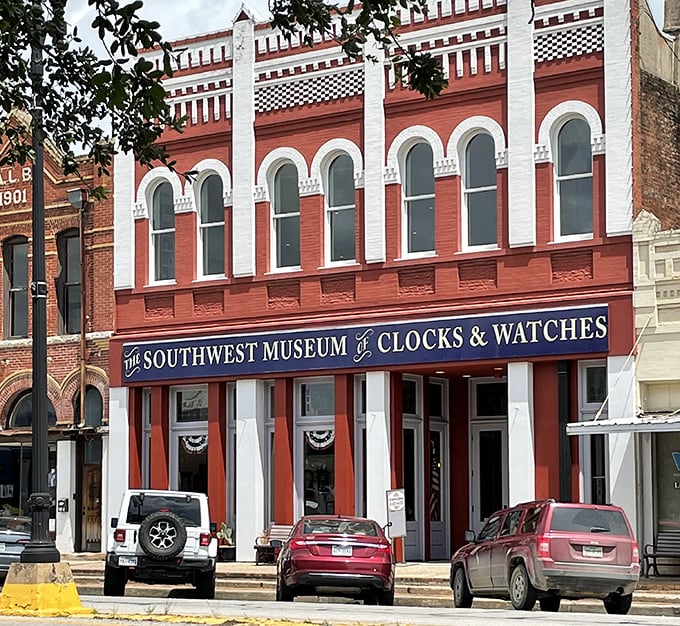 The Southwest Museum of Clocks & Watches ticks along in a beautifully restored building, where time literally stands still for your appreciation.