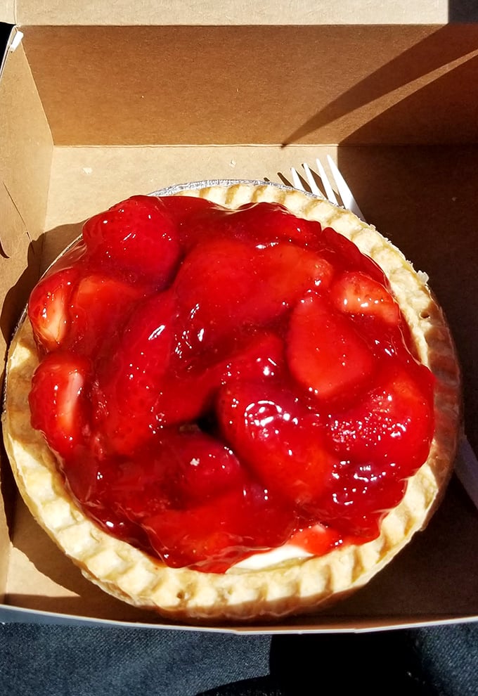 This strawberry pie doesn't just look like summer—it tastes like every perfect June day you've ever experienced, all in one slice.