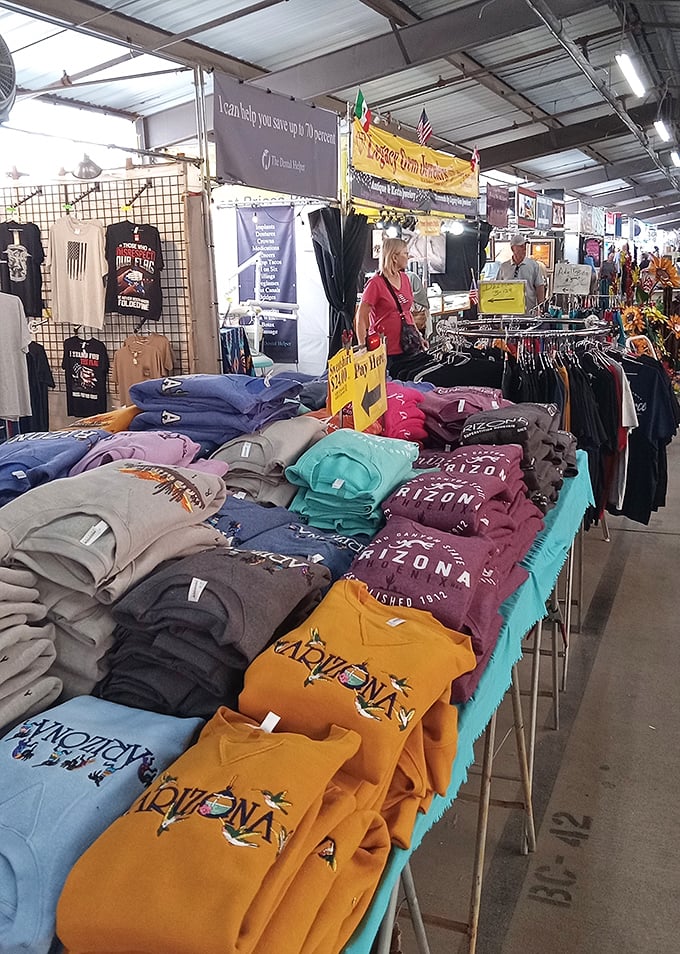 Arizona pride on full display – because nothing says "I survived summer in the desert" like a commemorative t-shirt.