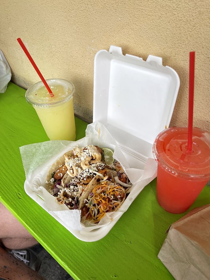 That burrito isn't just food – it's edible engineering, with each bite delivering the perfect ratio of fillings to tortilla.