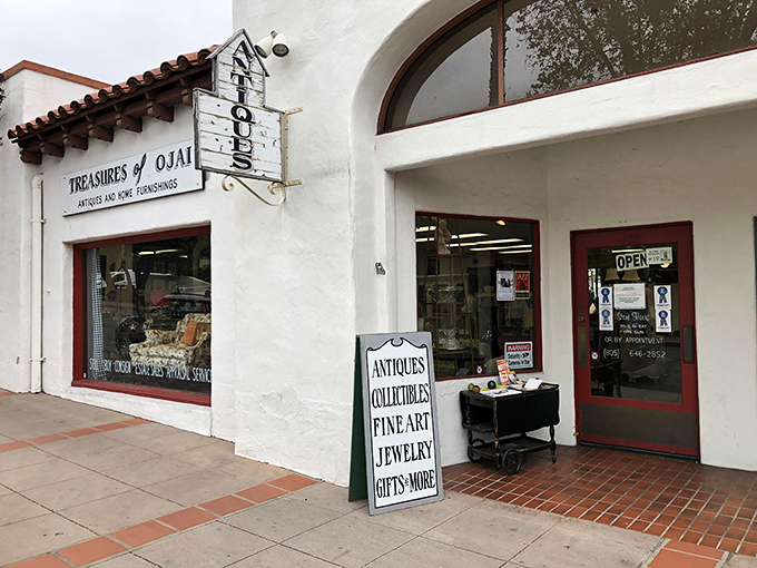 Treasures of Ojai lives up to its name—a wonderland of antiques and local art where one person's castoff becomes another's conversation piece.