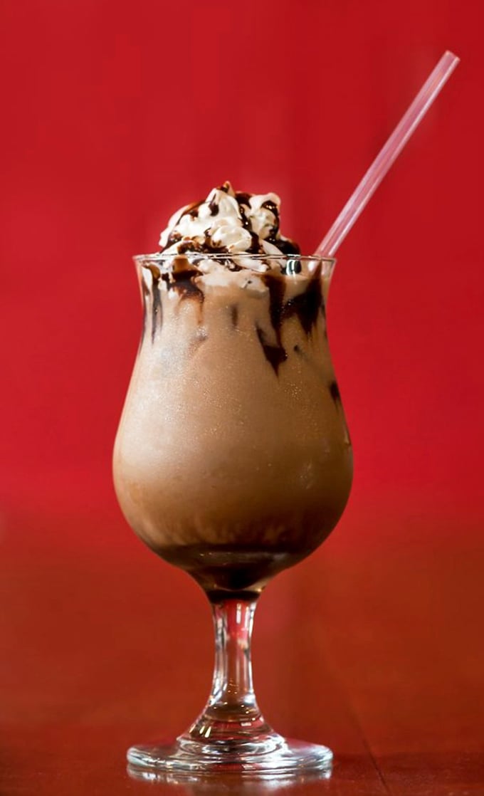 A chocolate affogato that blurs the line between breakfast and dessert—because sometimes adulting means having ice cream before noon.