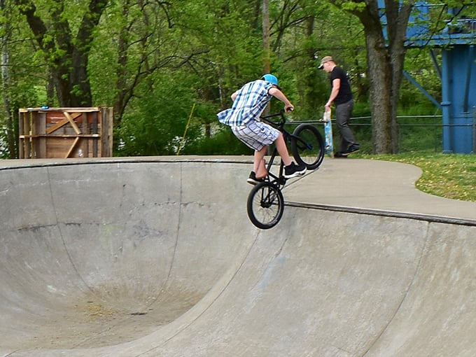 Even the skate park in Marietta has historical context—though I'm fairly certain the founding fathers didn't envision these particular aerial maneuvers.