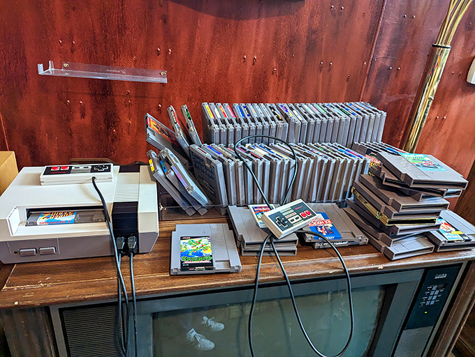 The Nintendo Entertainment System—where countless childhoods were simultaneously created and destroyed by impossibly difficult games with no save function.