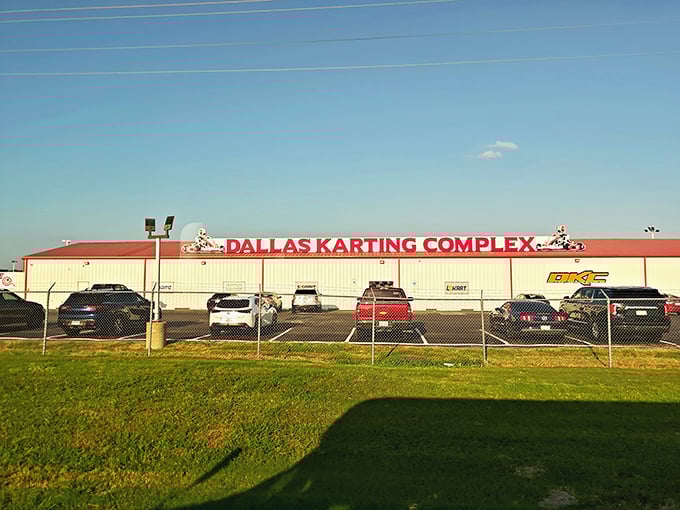 The DKC facility stands proudly in Caddo Mills, a temple of speed where Texans trade horsepowers for, well, actual horsepower.
