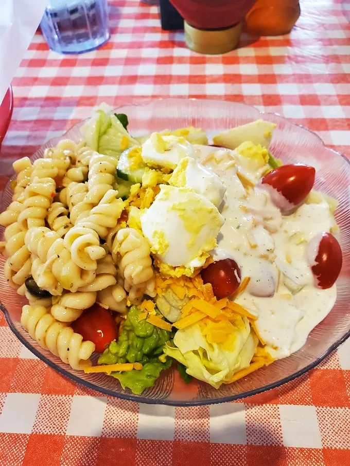 A salad that doesn't apologize for being a salad—hearty, colorful, and substantial enough to satisfy even dedicated carnivores.