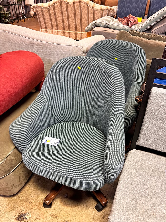 Office chair auditions – find your perfect throne for working from home or just spinning around until slightly dizzy.