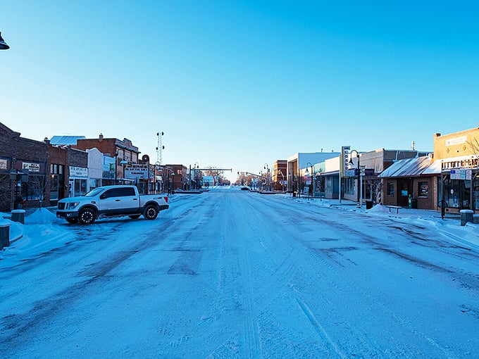 Winter's touch transforms Brush into a quiet wonderland where your retirement dollars stretch as far as the horizon.