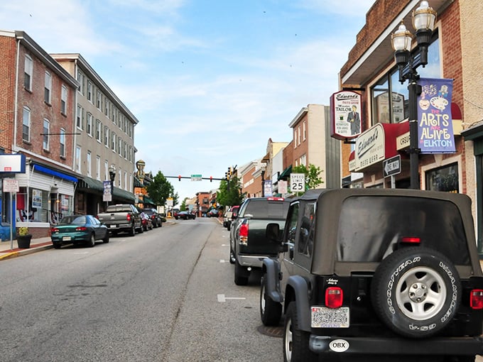 Elkton's historic downtown still has that Norman Rockwell feel. Where your Social Security check buys not just housing, but community.