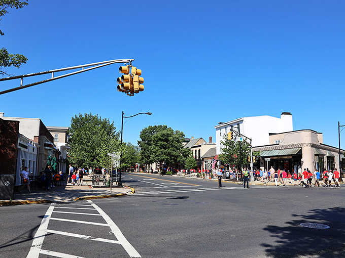 The tree-lined streets of Haddonfield offer more than just shade—they provide a canopy of affordability for savvy seniors.