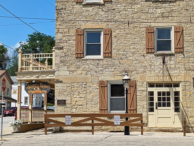These stone walls have witnessed more Minnesota history than most textbooks. Hubbell House serves up heritage alongside perfectly cooked beef.