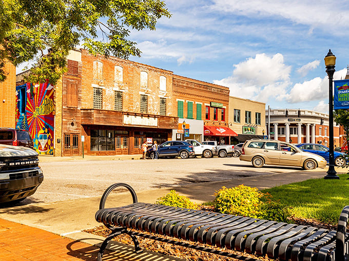 The brick-paved streets of Murray lead to colorful storefronts and even more colorful characters – all accessible on a fixed income.