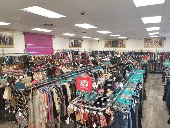 Those racks hold more than clothes—they're filled with style solutions that won't require a second mortgage.