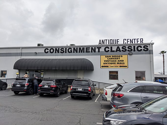 San Diego's largest antique mall doesn't need fancy curb appeal – the treasures speak for themselves.