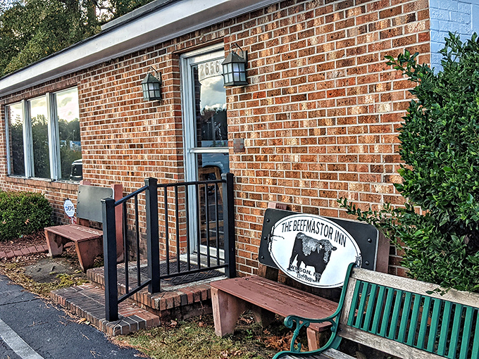 This unassuming building houses Wilson's greatest treasure—a steakhouse so focused on beef perfection they don't waste energy on fancy architecture.