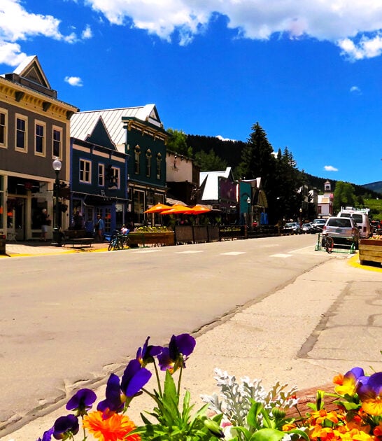 colorado picturesque small town ftr