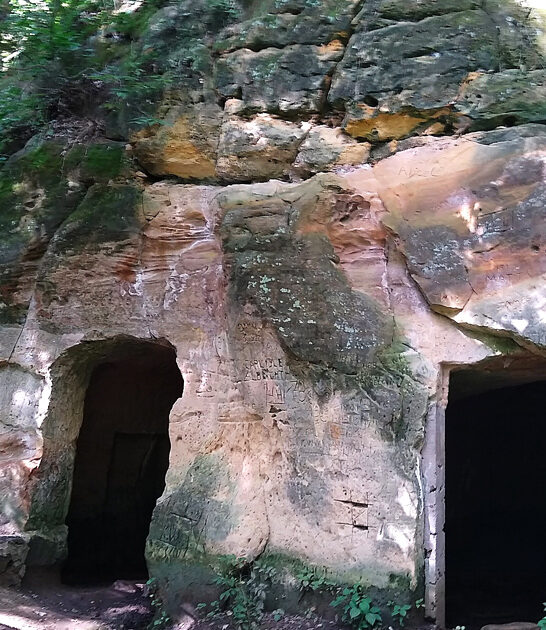fascinating cave kansas nature ftr