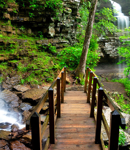 peaceful arkansas nature park ftr