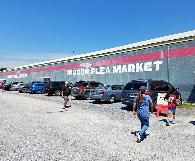 The unassuming exterior of Big D Flea Market belies the treasure trove within. Like a retail speakeasy, you need to know what awaits behind those walls.