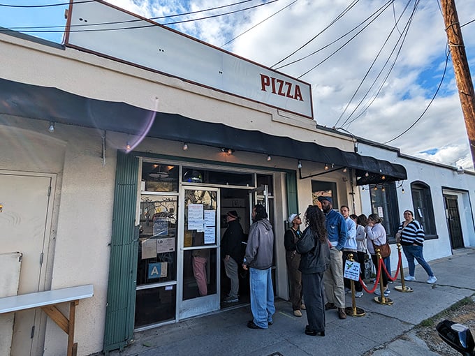 The line outside Quarter Sheets isn't just a queue—it's a community of pizza pilgrims waiting for their Detroit-style revelation.