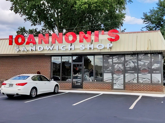 The red letters of Ioannoni's beckon like a lighthouse for the sandwich-starved. This unassuming storefront in New Castle houses Delaware sandwich royalty.