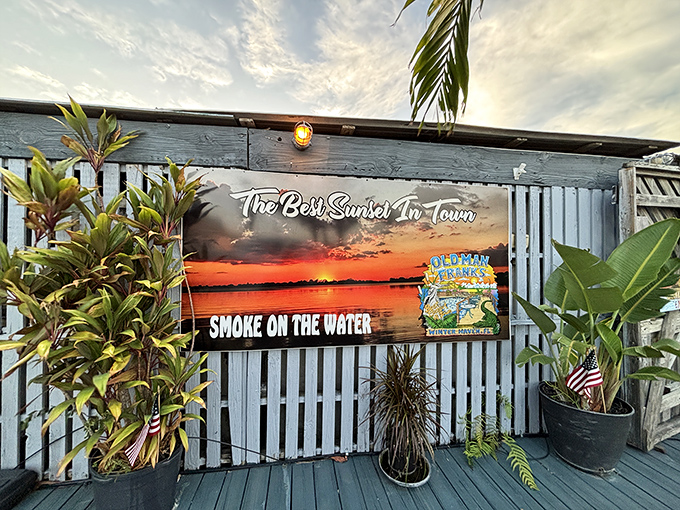 The unassuming exterior of Old Man Frank's proves once again that Florida's best seafood treasures often hide in plain sight.