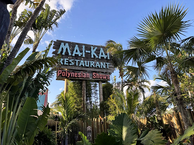 The iconic Mai-Kai sign glows like a beacon of tropical promise, while tiki statues stand guard. Paradise isn't a plane ride away—it's right here in Fort Lauderdale.