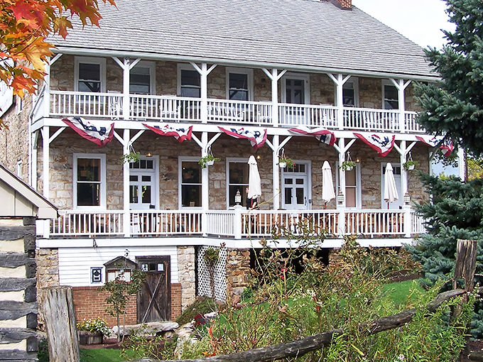 The historic limestone walls of Jean Bonnet Tavern have witnessed centuries of American history. This isn't just dining—it's time travel with silverware.