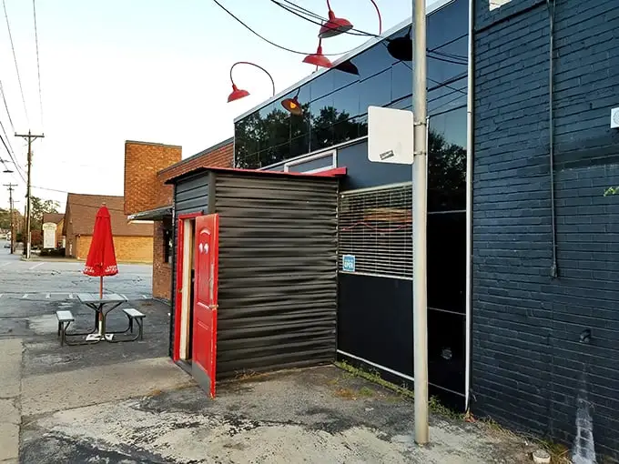 The unassuming exterior of Nu-Way Lounge hides culinary greatness like a superhero's secret identity. That Pabst sign isn't retro chic—it's authentically unchanged.