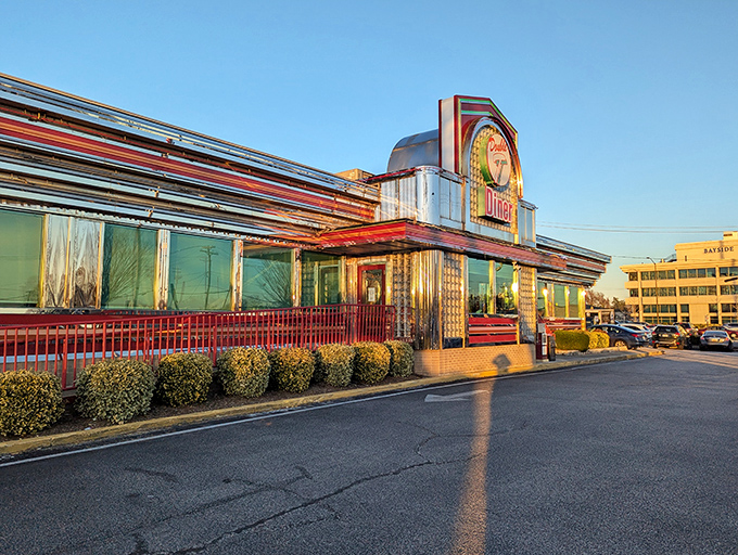 That neon glow isn't just decoration – it's a beacon calling breakfast lovers home to Double T Diner.