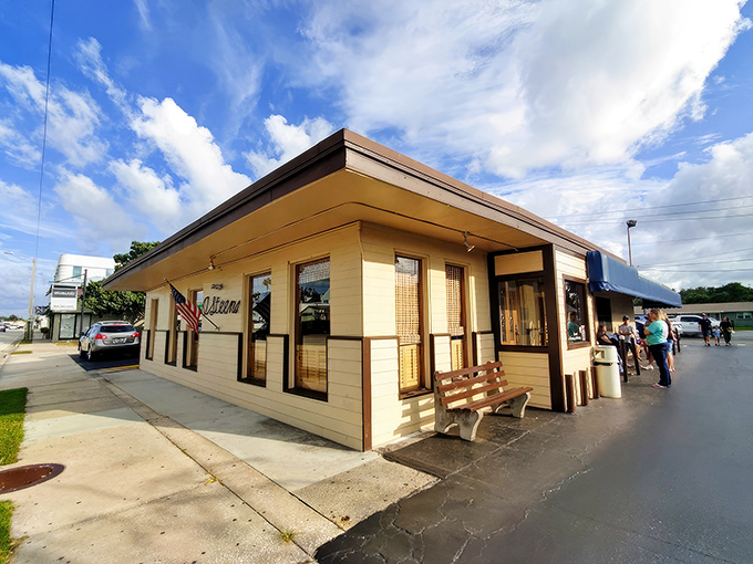 The unassuming exterior of O'Steen's belies the culinary treasures within – like finding a pearl in the most ordinary-looking oyster.