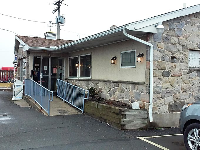 The unassuming stone-and-stucco exterior of Sunset Family Restaurant proves once again that culinary treasures often hide in plain sight.