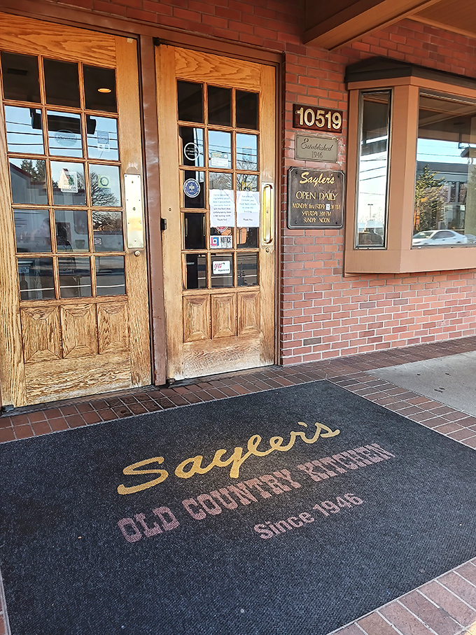 Step through these wooden doors and you're not just entering a restaurant – you're time-traveling to an era when steak was king and hospitality meant something.