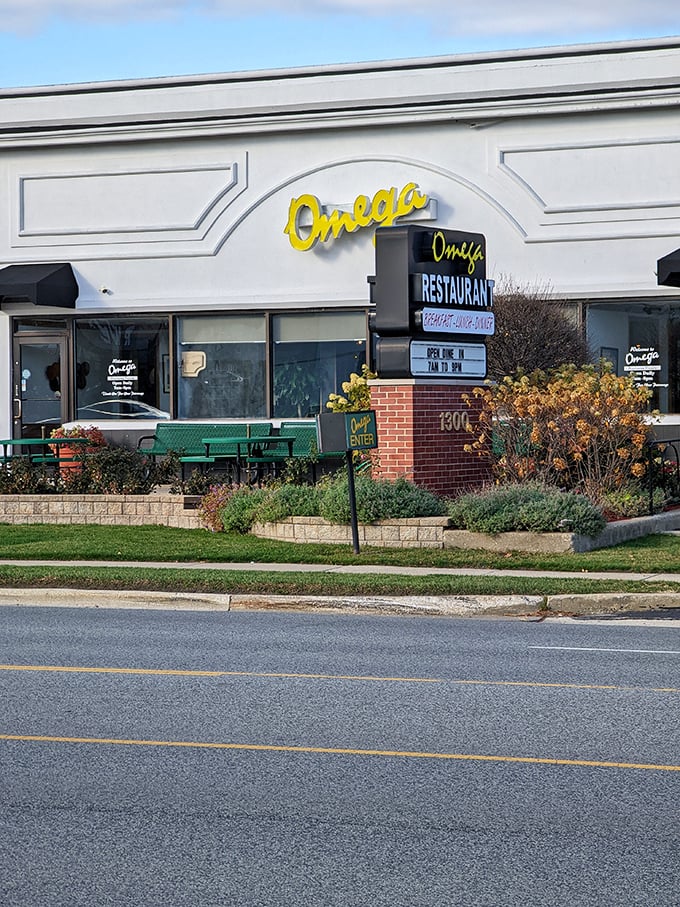 The unassuming exterior of Omega Restaurant in Downers Grove promises what flashy establishments can't – honest food that speaks directly to your soul.
