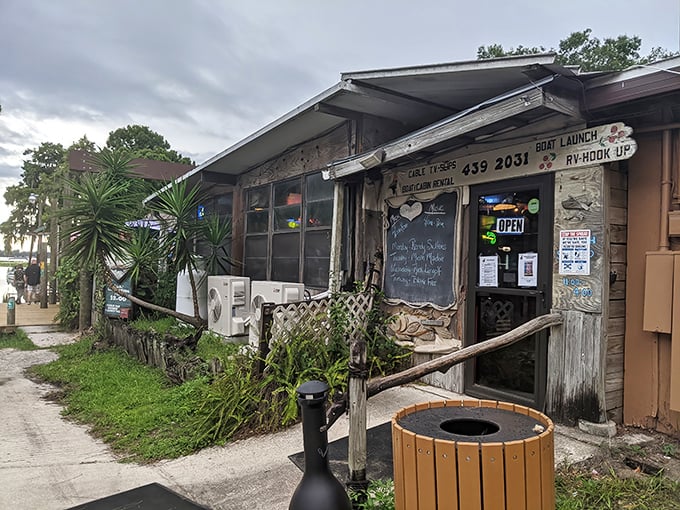 Don't judge this book by its weathered cover – inside lies Florida's most celebrated key lime pie destination.