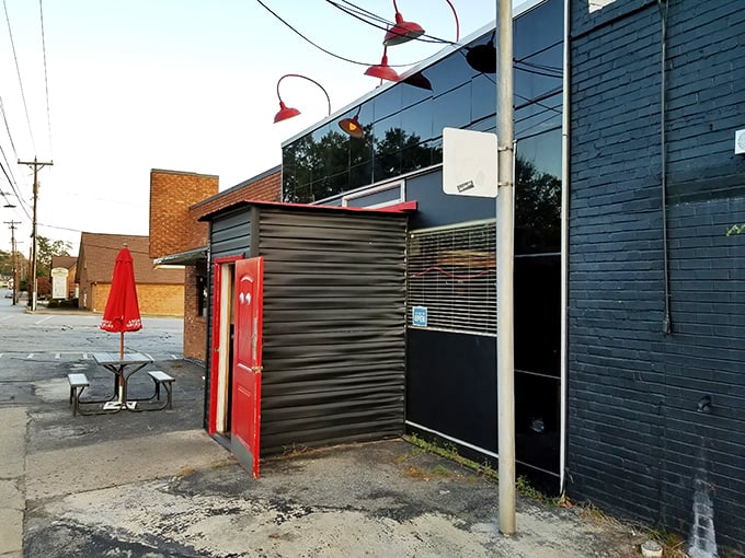 The unassuming exterior of Nu-Way Lounge hides culinary greatness like a superhero's secret identity. That Pabst sign isn't retro chic—it's authentically unchanged.