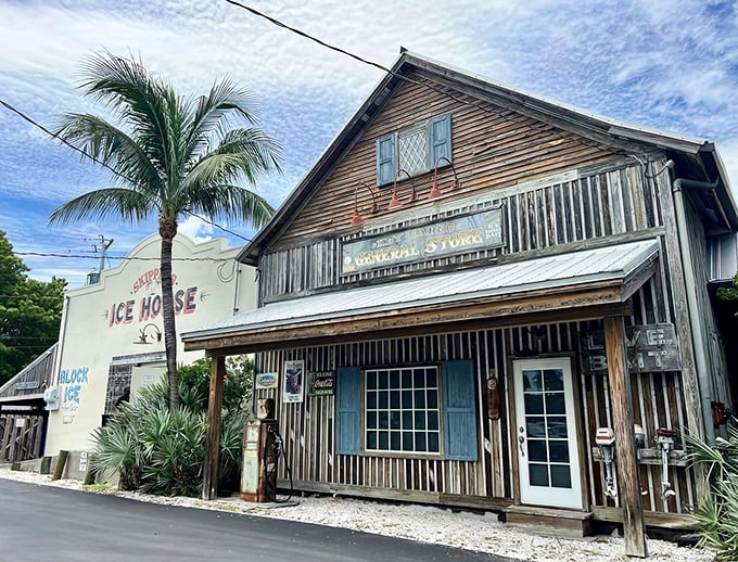 This weathered beauty wears its Keys character like a badge of honor, promising authentic flavors within.