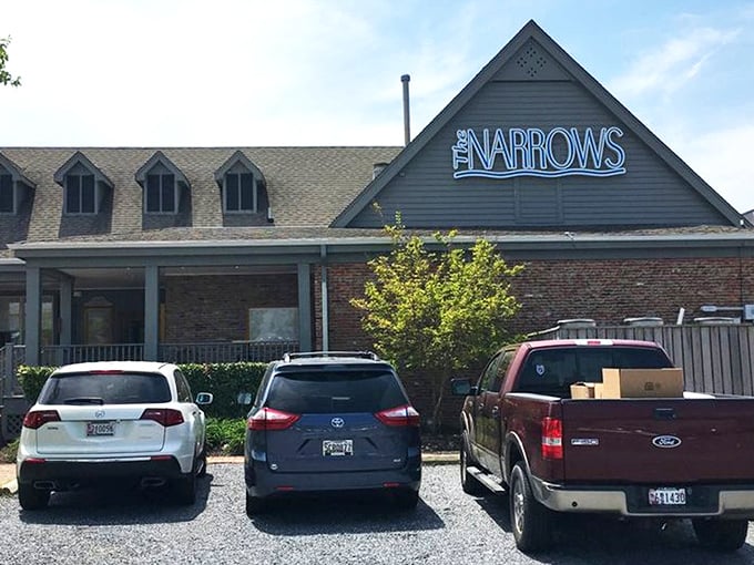 The brick exterior of The Narrows might not scream "culinary destination," but that's the beauty of Maryland's best-kept secrets—they let the food do the talking.