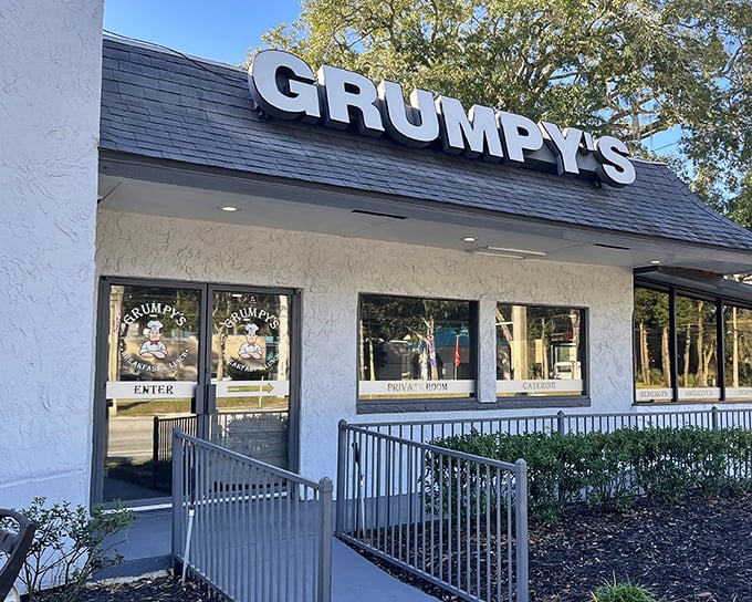 The humble exterior of Grumpy's belies the breakfast magic happening inside. Don't let the name fool you—only the food is seriously worth getting grumpy over.