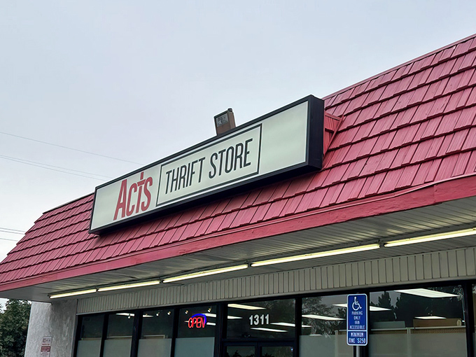 The unassuming storefront hides a wonderland of bargains, like finding the secret entrance to Narnia—except instead of talking lions, you'll discover talking-worthy deals.