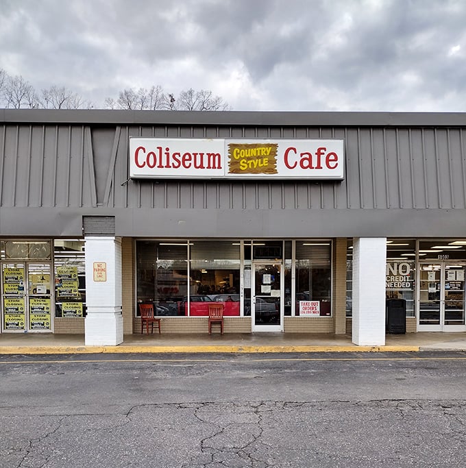 The unassuming green exterior hides a Southern food paradise – like finding a diamond ring in your grandma's sock drawer.