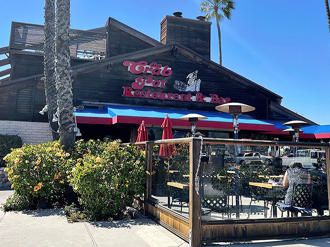 The weathered wood exterior screams "authentic seafood joint" – exactly the kind of place where memorable meals and maritime stories are born.