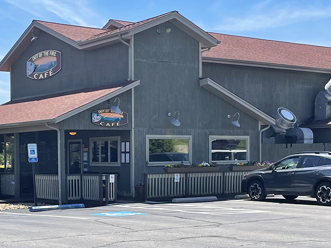 The unassuming exterior of Out of the Fire Café proves once again that culinary greatness often hides in plain sight. Pennsylvania's best-kept secret stands ready to welcome hungry travelers.