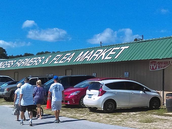 The green-roofed wonderland where treasure hunting becomes an Olympic sport. Bring comfortable shoes and an empty trunk!