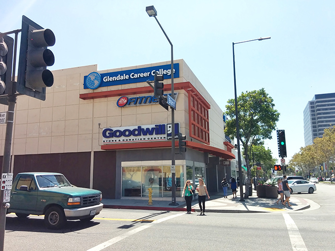 The corner of Brand and Colorado in Glendale isn't just an intersection—it's where retail therapy meets actual therapy for your wallet.