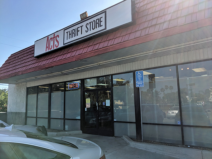 The unassuming storefront hides a wonderland of bargains, like finding the secret entrance to Narnia—except instead of talking lions, you'll discover talking-worthy deals.