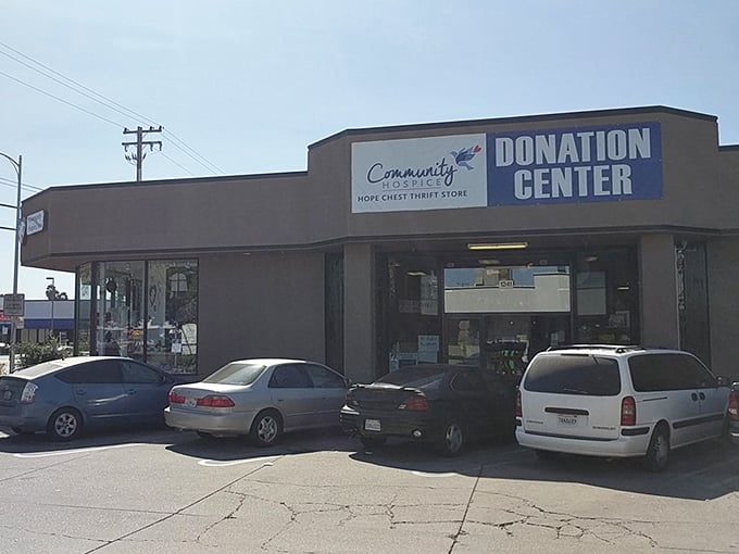 The unassuming exterior of Hope Chest belies the wonderland within—where one person's castoffs become another's jackpot.