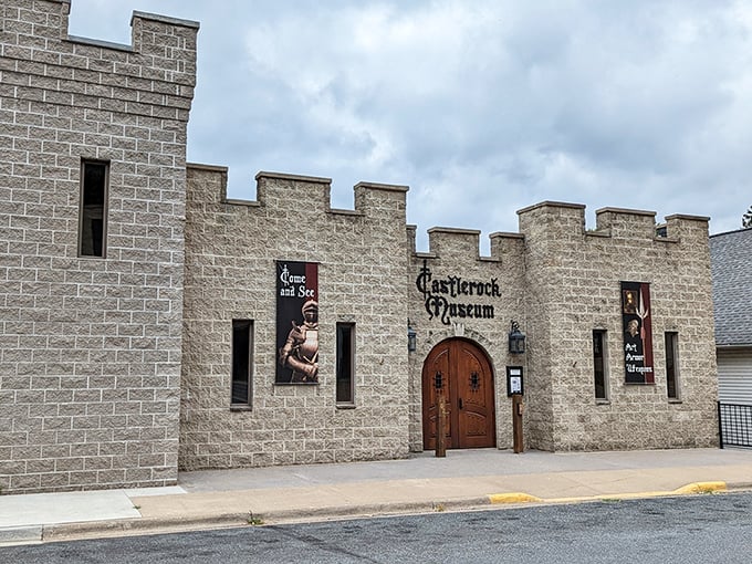 The castle façade along Alma's Main Street looks so authentic you'll check your GPS to confirm you're still in Wisconsin and not medieval Europe.