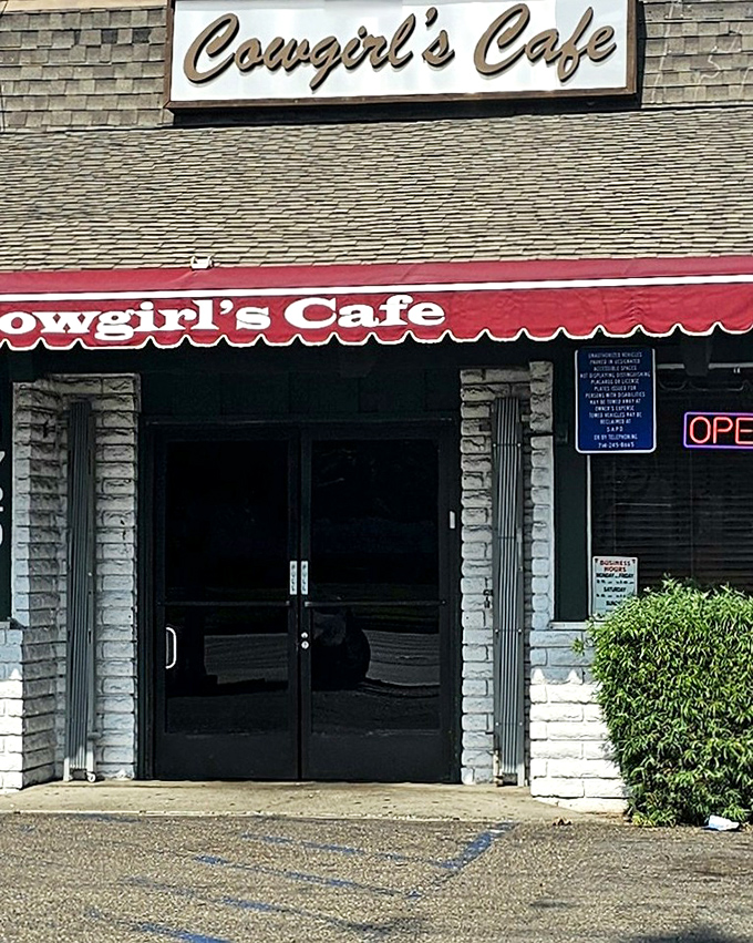 That unassuming storefront holds breakfast magic that would make your grandmother weep with joy. 