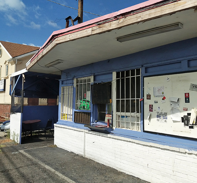 The blue beacon of culinary hope! Tori's Place announces its gumbo specialty with the confidence of someone who knows they've mastered their craft.